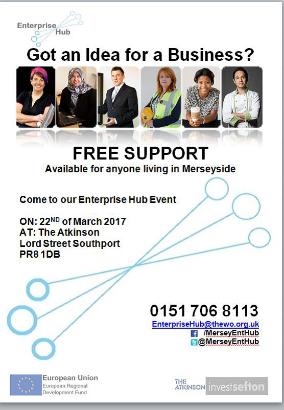 ent hub flyer pic - Invest Sefton Invest Sefton